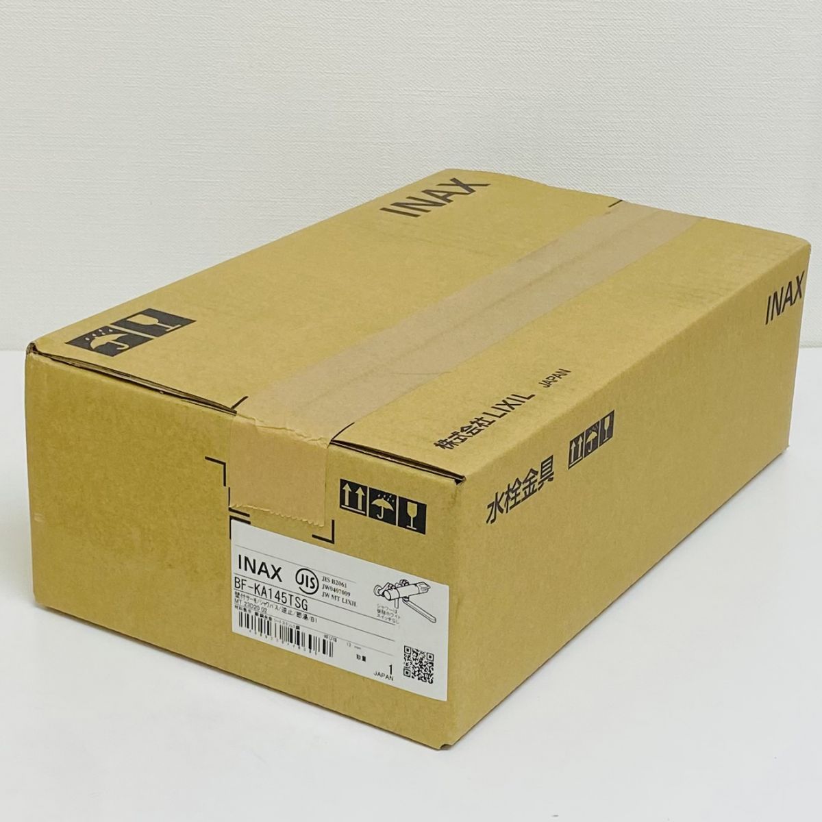 【楽天市場】【中古】【未開封】 LIXIL/INAX BF-KA145TSG サーモスタット付シャワーバス水栓 クロマーレS 浴室用 壁付【BF-WM145TSGの後継機です】：キューブファクトリー