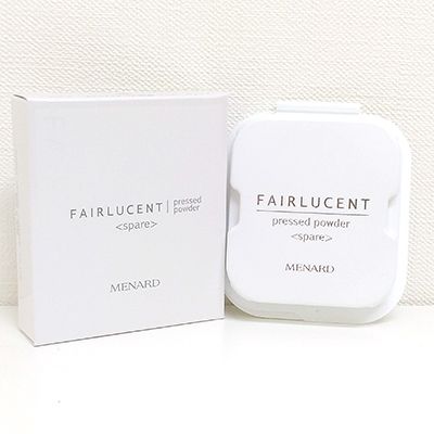 【楽天市場】【中古】【未使用】 MENARD メナード フェアルーセント 薬用プレストパウダーA スペア 10g おしろい パフ付 ≪メール追跡便対応≫ 4549051735890：キューブ ...
