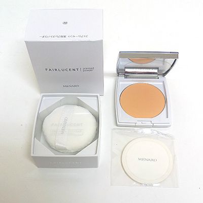 【楽天市場】【中古】【未使用】MENARD/メナード フェアルーセント 薬用プレストパウダーA 本体 10g おしろい SPF15・ PA＋＋：キューブファクトリー