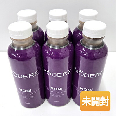 【楽天市場】【中古】【未開封】【6本セット/計3000ml】 モデーア ノニ ドリンク 500ml 期限2026年2月以降：キューブファクトリー