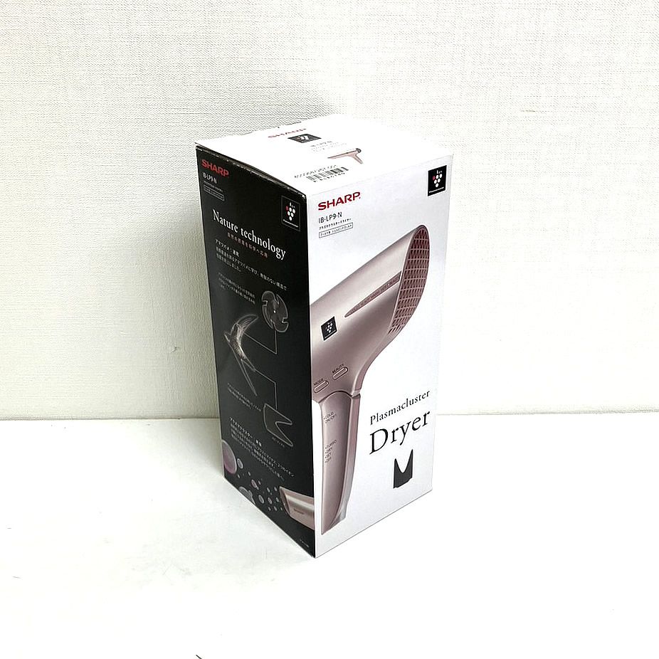 【楽天市場】【中古】【未使用】シャープ/SHARP プラズマクラスタードライヤー IB-LP9-N シェルピンクゴールド 家庭用 ヘアドライヤー 2021年製：キューブファクトリー