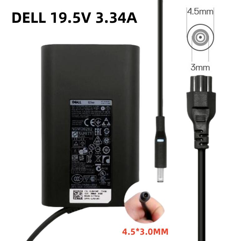 【楽天市場】純正新品 DELL 19.5V 3.34A 65W LPS ACアダプターLA65NM130 HA65NM130 ...