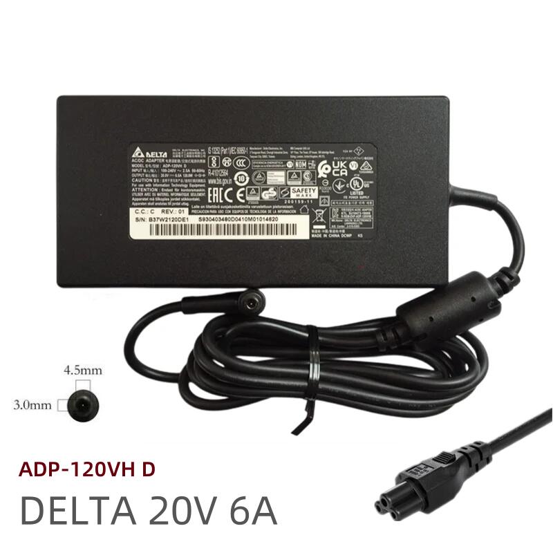 【楽天市場】純正新品 DELTA ADP-120VH D 20V 6A 120W ACアダプターFor MSI GF63 Thin ...