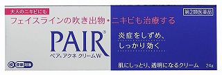 【楽天市場】【第2類医薬品】ライオン ペアアクネクリームW 24g【メール便送料無料】：健康通販