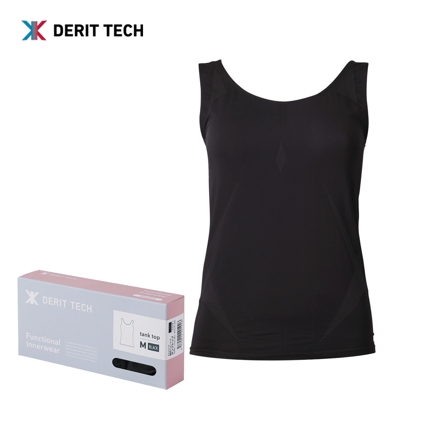 【楽天市場】デリットテック レディース 機能性インナーウェア タンクトップ クルーネック DERIT TECH：コトブキゴルフKG−NET
