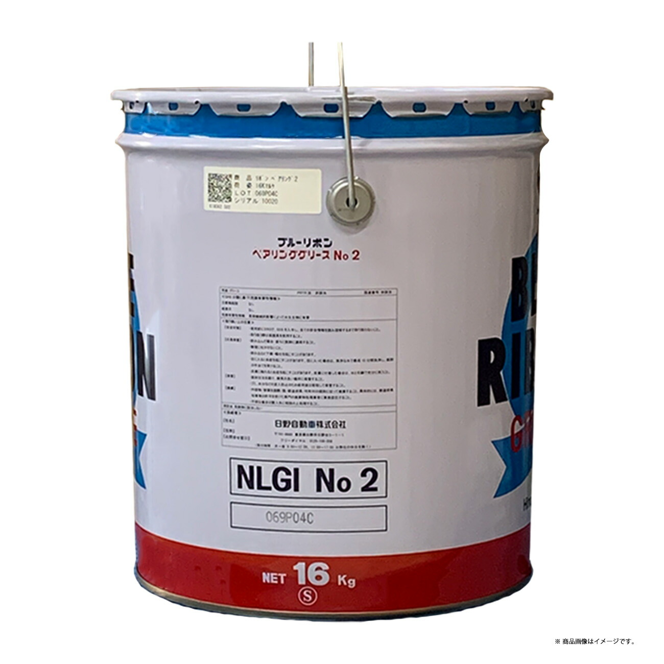 【楽天市場】HINO 日野純正 ブルーリボン グリス 16KG ベアリンググリス NO.2 S0806-E2421：カーメンテナンスサポート