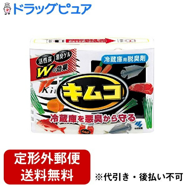 【楽天市場】【本日楽天ポイント4倍相当】【定形外郵便で送料無料でお届け】小林製薬株式会社キムコ レギュラー 冷蔵庫用(113g)＜活性炭・消臭 ...