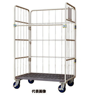 【楽天市場】【法人向け】【代引き不可】☆ワコー カーゴプレスタ WKP-8565 床板プラスチック 外寸法（850×650×1,700mm） 積載荷重500kg レギュラータイプ ベージュ ...