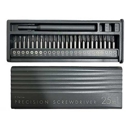 【楽天市場】【メール便対応】★E-Value EPS-660 差替式精密ドライバーセット 藤原産業：工具ショップ