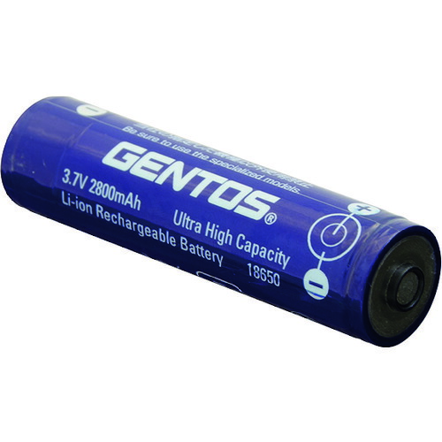 【楽天市場】【12点までメール便対応】☆GENTOS/ジェントス GA-08 専用充電池 3.7V 2,800mAh コード（2249284）：工具ショップ