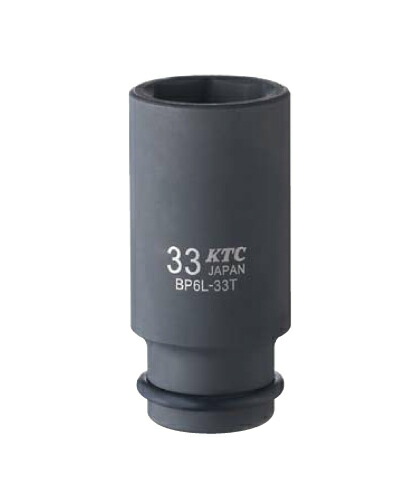 【楽天市場】☆KTC (19.0SQ) インパクトレンチ用ソケット(ディープ薄肉) BP6L-33TP：工具ショップ
