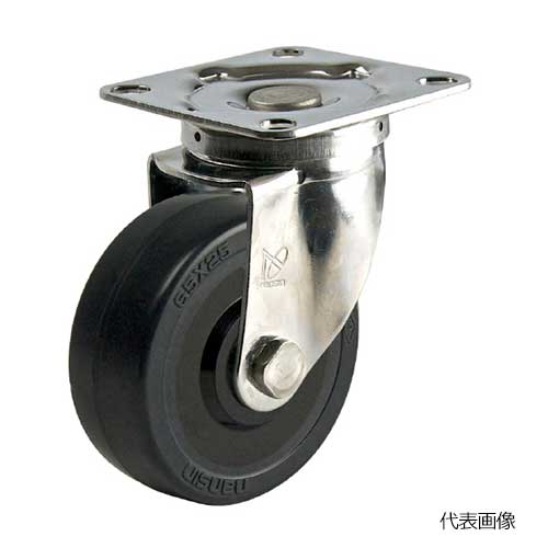 【楽天市場】☆ナンシン SU-STC-65 EM SU-STC-75 EM ステンレスキャスター 自在 ゴム：工具ショップ