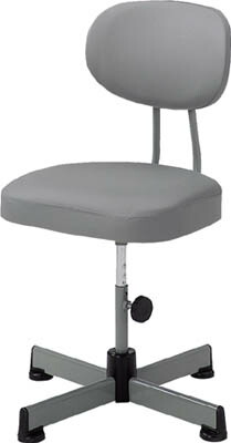 【楽天市場】【代引き不可】☆TRUSCO/トラスコ中山 L90Z オフィスチェアキャスター無し事務椅子グレー コード（5035732）：工具ショップ
