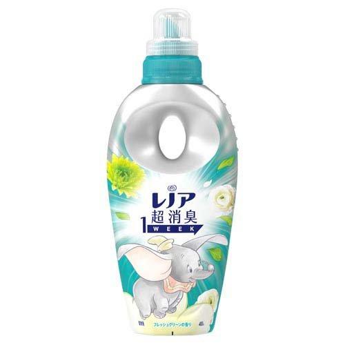 【楽天市場】【訳あり】レノア 超消臭1WEEK 柔軟剤 フレッシュグリーン 本体 ディズニーコラボ ( 400mL )/ レノア超消臭：iiKaKaKu