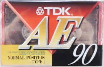 【楽天市場】TDK カセットテープ AE−90A 90分テープ：甲陽電産 楽天市場店
