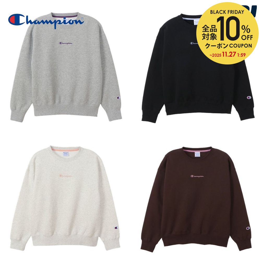 【楽天市場】チャンピオン Champion カジュアルウェア レディース CREW NECK SWEATS CW-A016 2024FW：KPI