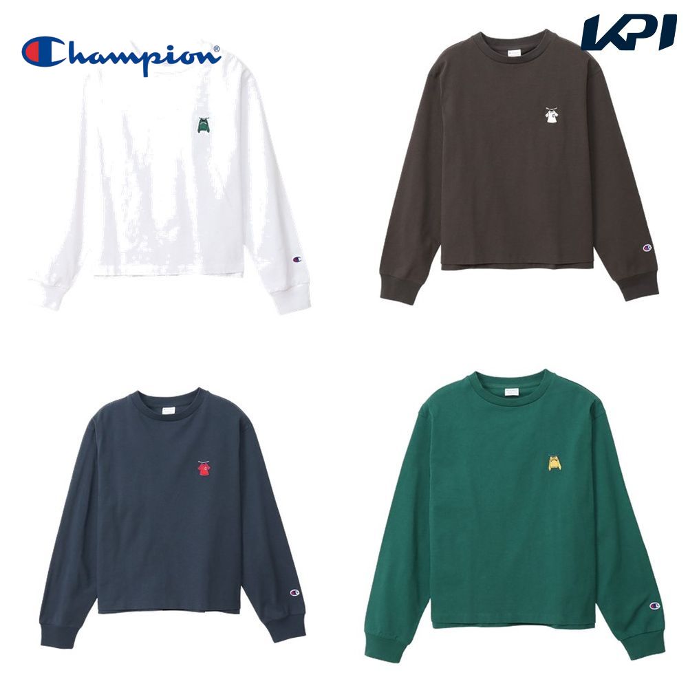 【楽天市場】チャンピオン Champion カジュアルウェア レディース LONG SLEEVE T-SH CW-A402 2024FW：KPI