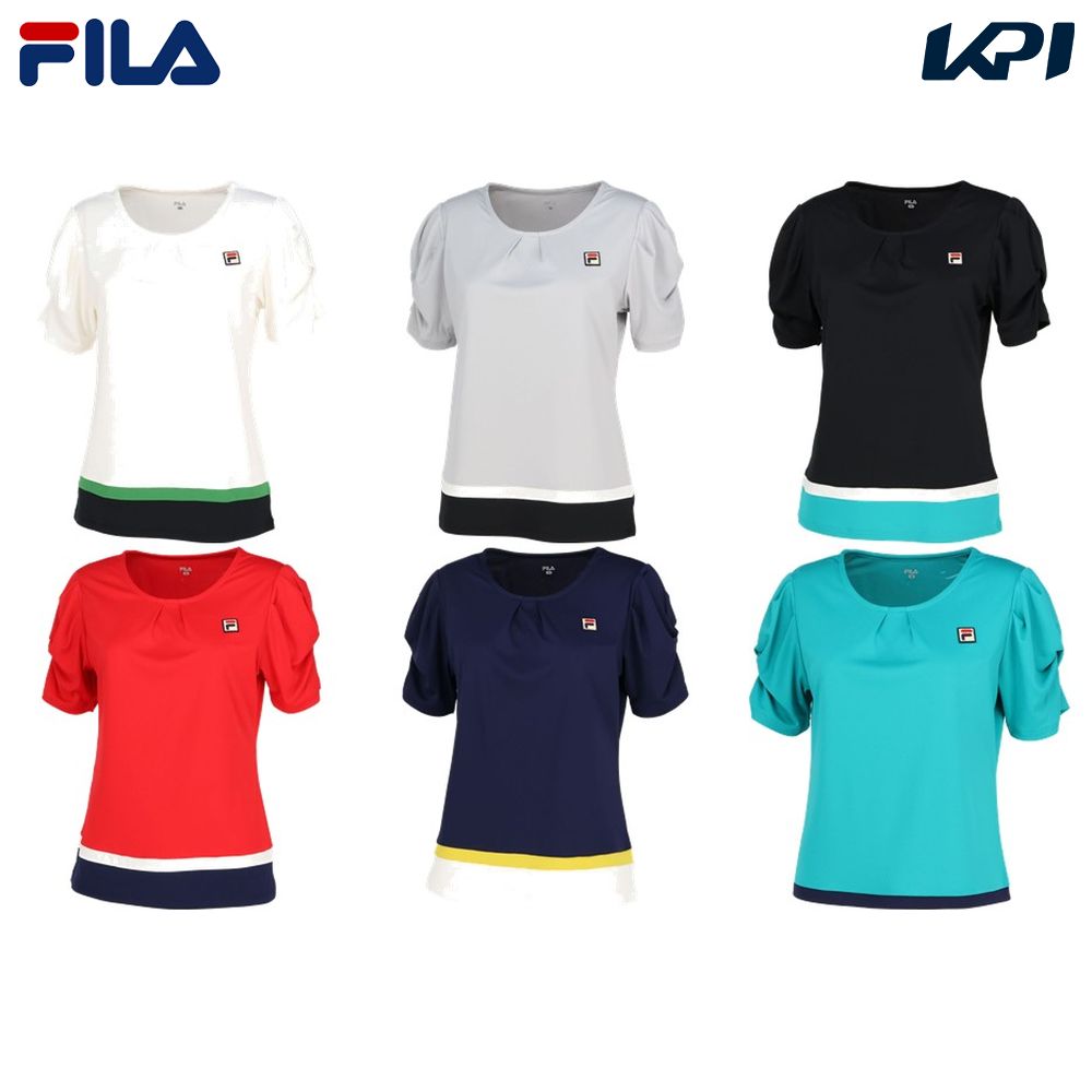 【楽天市場】フィラ FILA テニスウェア レディース ゲームシャツ VL2697 2023FW：KPI