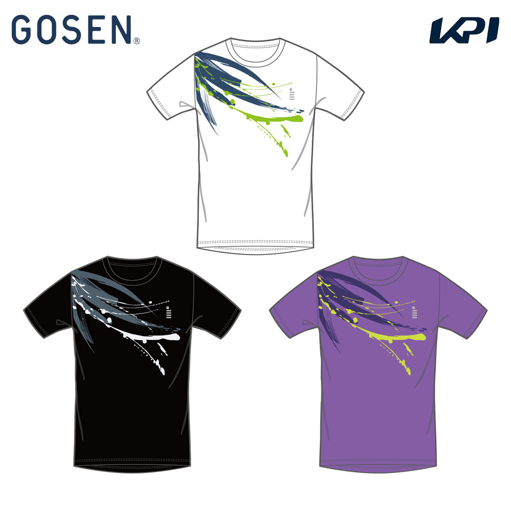 【楽天市場】ゴーセン GOSEN テニスウェア ユニセックス 2025春企画 昇華Tシャツ A JPT51 2025SS 3月下旬発売予定※予約：KPI