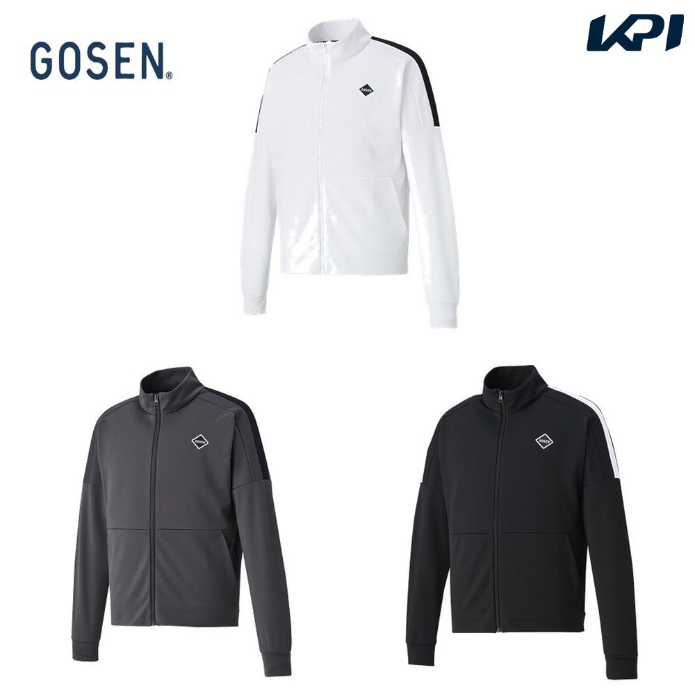 【楽天市場】【10％OFFクーポン対象】ゴーセン GOSEN テニスウェア ユニセックス 裏起毛ストレッチジャケット W2340 2023FW：KPI