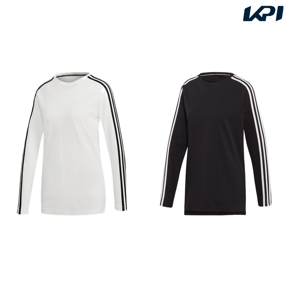 【楽天市場】【全品10％OFFクーポン】アディダス adidas マルチSPウェア レディース MH 長袖 3スト Tシャツ FTP85 ...