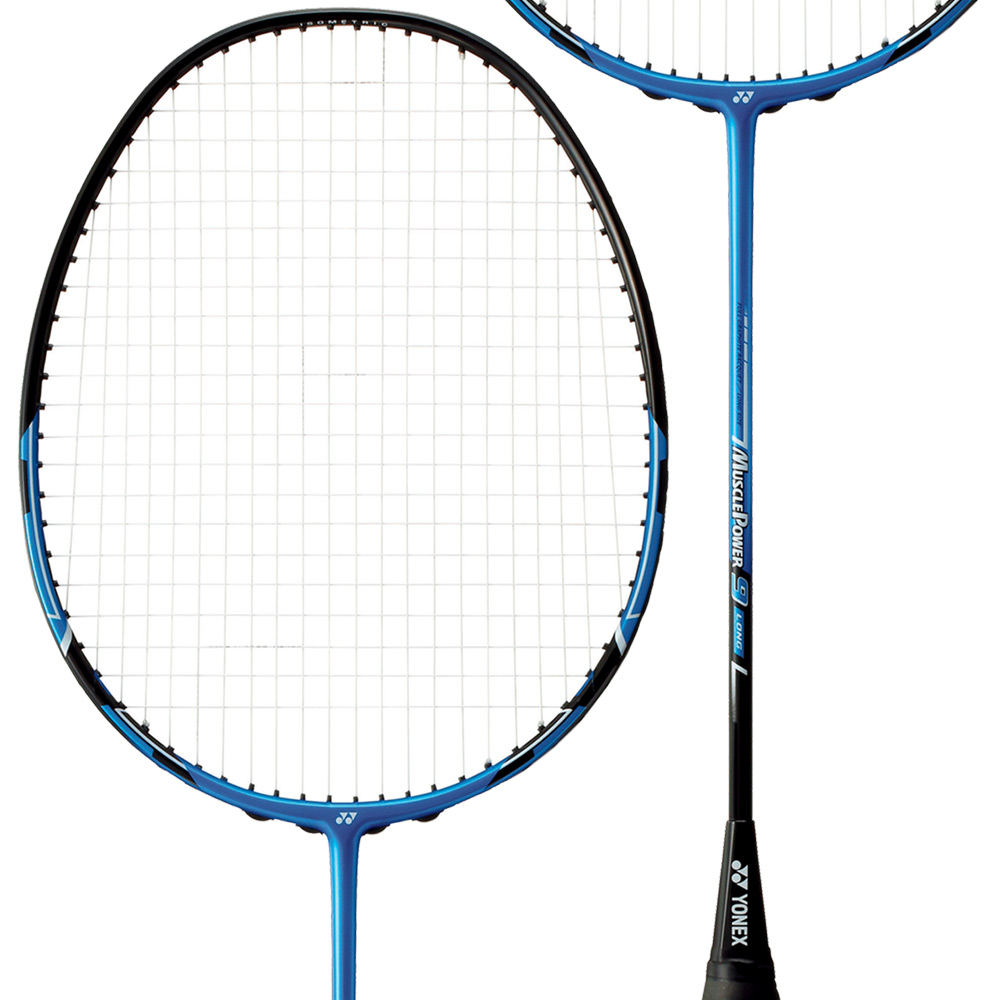 【楽天市場】【全品10％OFFクーポン～8/11】ヨネックス YONEX バドミントンラケット MUSCLE POWER 9 LONG マッスルパワー9ロング ガット張り上げ済み MP9LG ...