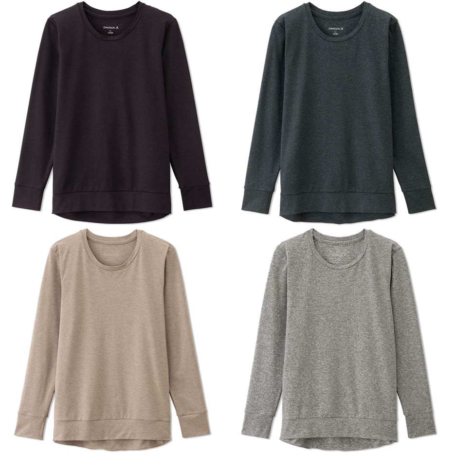 【楽天市場】ダンスキン DANSKIN ウェルネスウェア レディース ALL DAY ACTIVE L/S TEE DA522104 ...