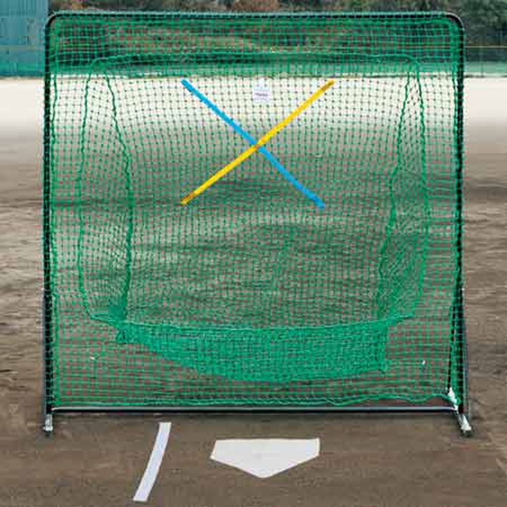 楽天市場】ゼット ZETT 野球その他 投手用L型防球ネット(脚部回転式)脚