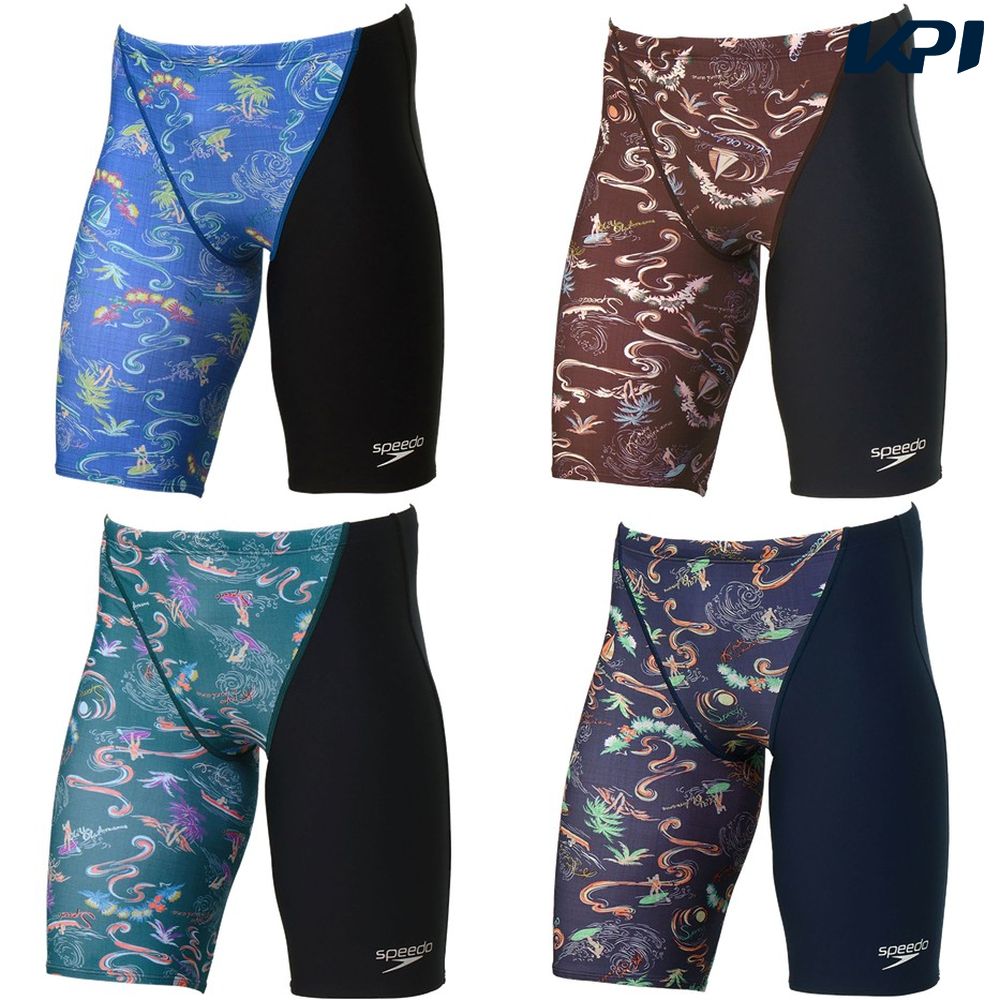 【楽天市場】スピード Speedo 水泳水着 メンズ Sun On The Sea TurnS Jammer ST62505：ウェルネスを ...