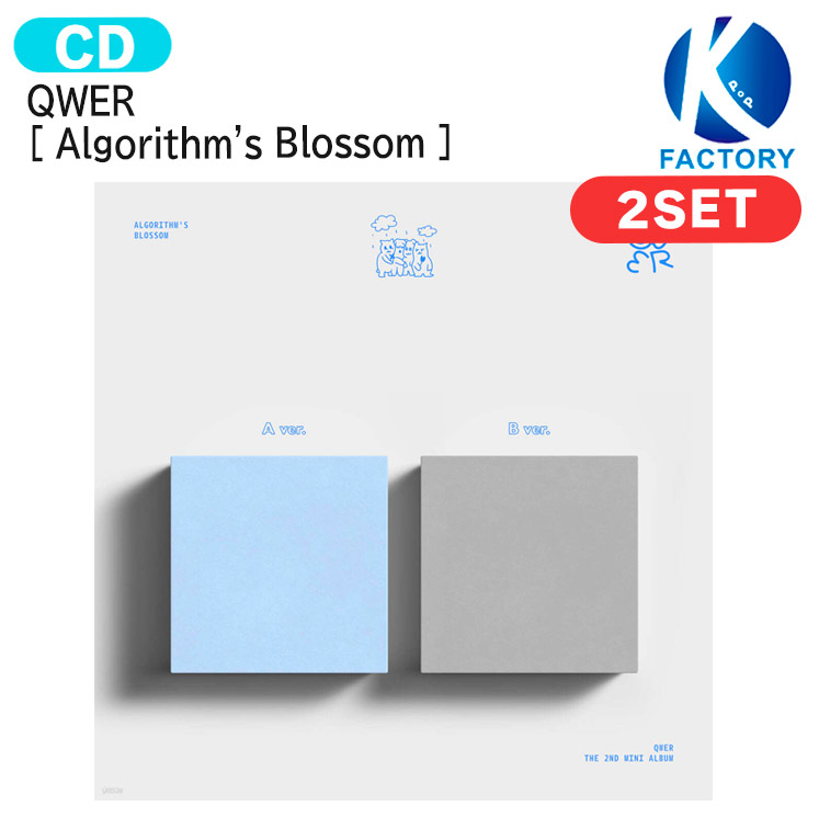 【楽天市場】QWER [ Algorithm's Blossom ] 2種セット 2nd Mini Album / キューダブリューイーアール バンド アルバム / 韓国音楽チャート反映 ...