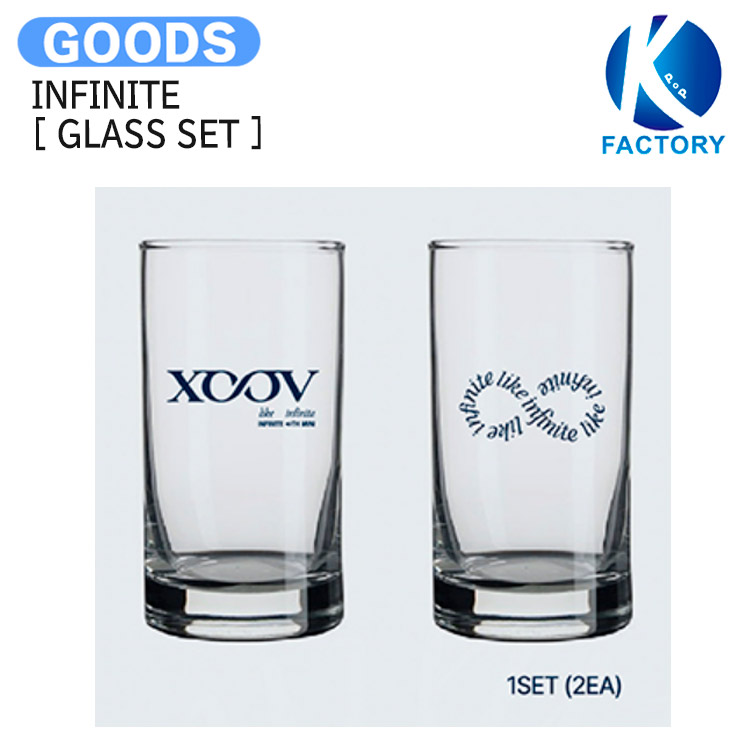 【楽天市場】INFINITE [ GLASS SET ] Album LIKE INFINITE POP-UP STORE / グラス コップ ...