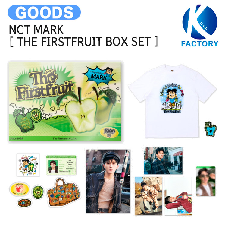 【楽天市場】NCT MARK [ THE FIRSTFRUIT BOX SET ] 2025 Mark The 1st Album The Firstfruit OFFICIAL MD ...