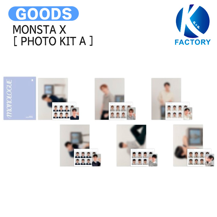 【楽天市場】MONSTA X [ PHOTO KIT A ] THE 10TH ANNIVERSARY POP-UP STORE ...