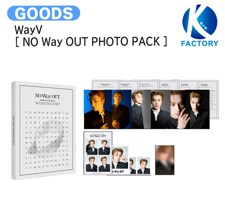 【楽天市場】WayV [ NO Way OUT PHOTO PACK ] 2025 Concert Tour NO Way OUT in ...