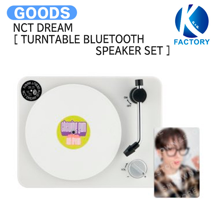 【楽天市場】NCT DREAM [ TURNTABLE BLUETOOTH SPEAKER SET ] 9TH ANNIVERSARY ...
