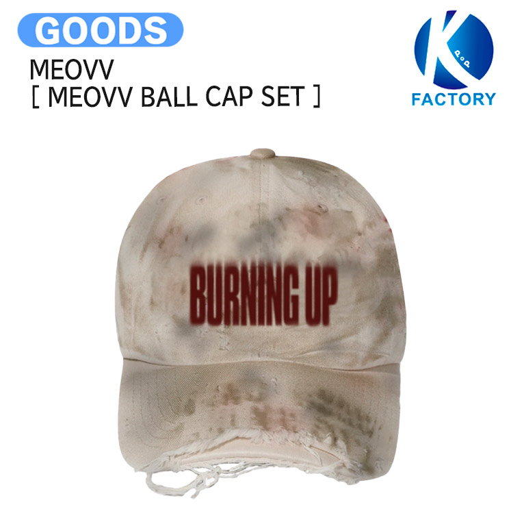 【楽天市場】MEOVV [ BALL CAP SET ] 2025 MEOVV BURNING UP OFFICIAL MERCH ...