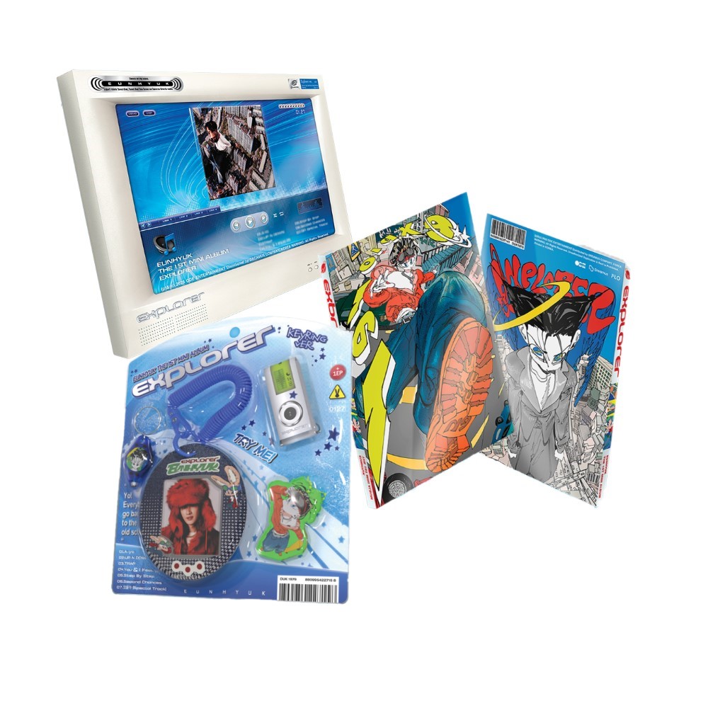 【楽天市場】SUPERJUNIOR EUNHYUK - EXPLORER / アルバム3種選択 / EXPLORER / COMIC BOOK ...