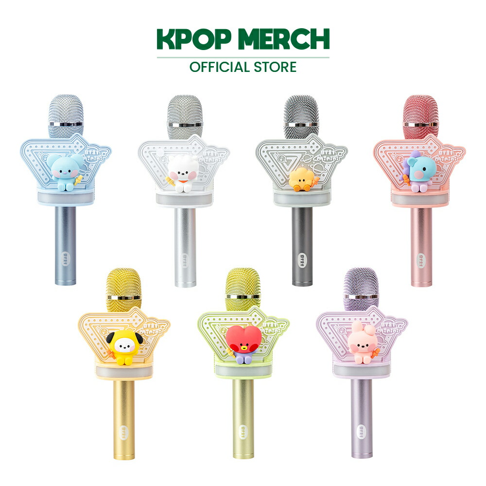 【楽天市場】送料無料 [当店限定特典付] BT21 Minini Wireless Mic BT21 ミニニーワイヤレスマイク バージョン選択 ...