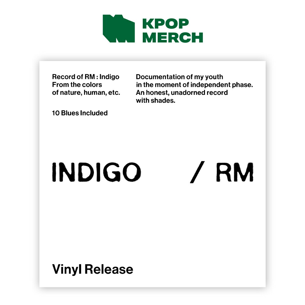 【楽天市場】自社特典提供]RM(BTS) - INDIGO [LP](5月30日発売予定)：KPOPマーチ