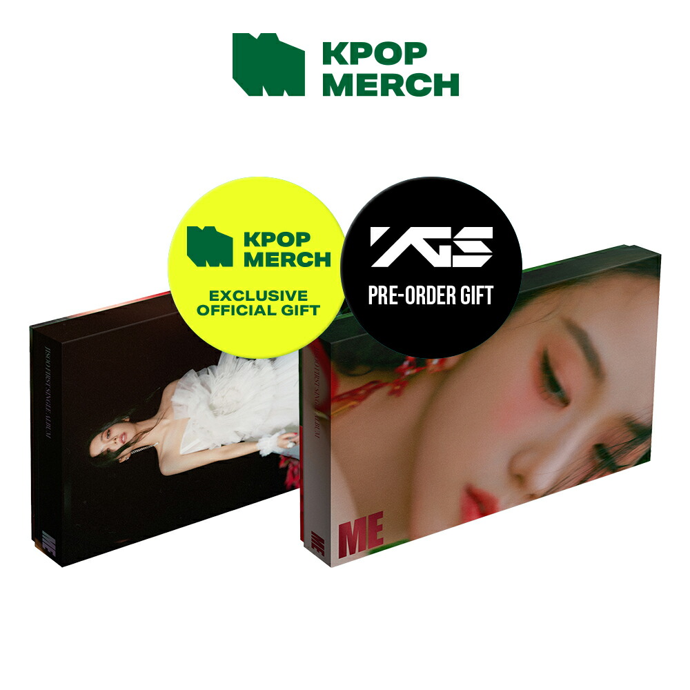【楽天市場】【YG+KPOPMERCH特典提供】JISOO FIRST SINGLE ALBUM バージョン選択可能 [3月31日発売予定 ...