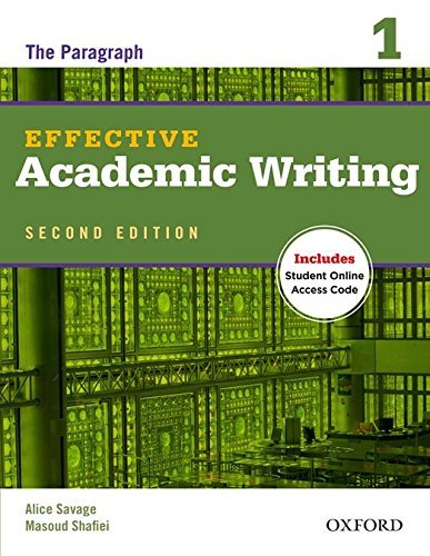 【楽天市場】Effective Academic Writing: The Paragraph, Level 1 (Effective ...
