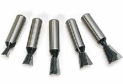 【楽天市場】MLCS Dovetail Router Bit Set - ダヴテールビット (5本セット)：KQLFTTOOLS