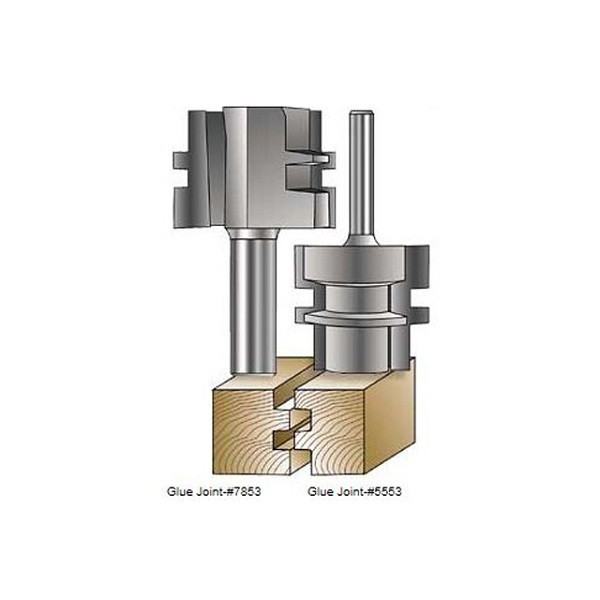 【楽天市場】MLCS #7853 Glue Joint Router Bits - 板継ぎビット：KQLFTTOOLS