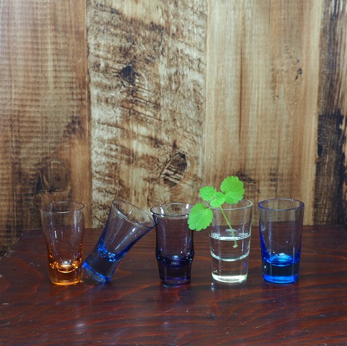 【楽天市場】ショットグラス オレンジ 9個セット 0308昭和 レトロ ガラス グラス コップ ノベルティ 【中古】 骨董 アンティーク shot glass green 0300JAPAN ...