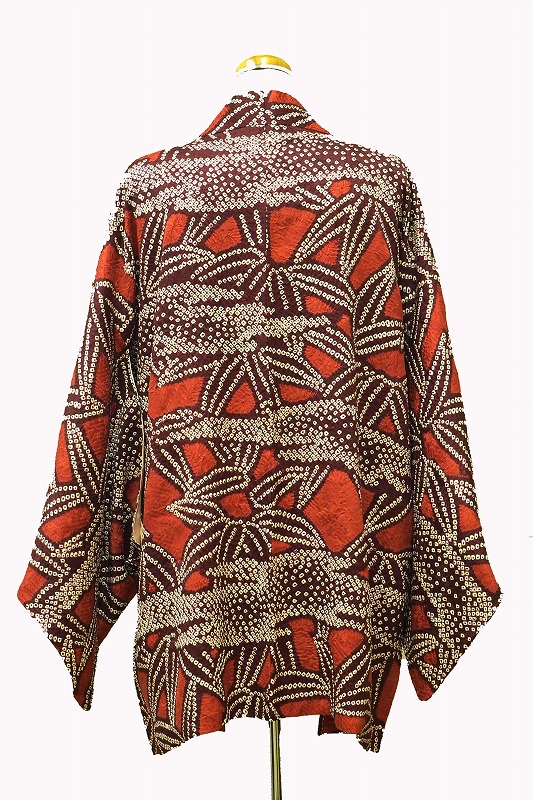 【楽天市場】Clouds and bamboo patterns haori Jacket 0004"Siborisome" haori ...
