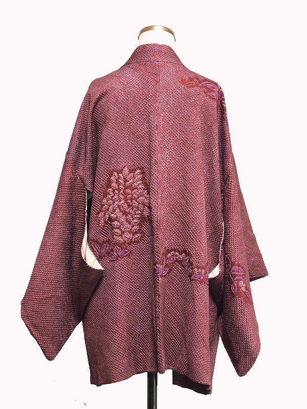 【楽天市場】Flower patterns haori Jacket 0006"Siborisome" haori Japanese ...