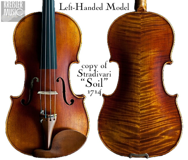 【楽天市場】GCV-800EL 左利き用 バイオリン ストラディバリモデル Left-handed violin：クライスラーミュージック