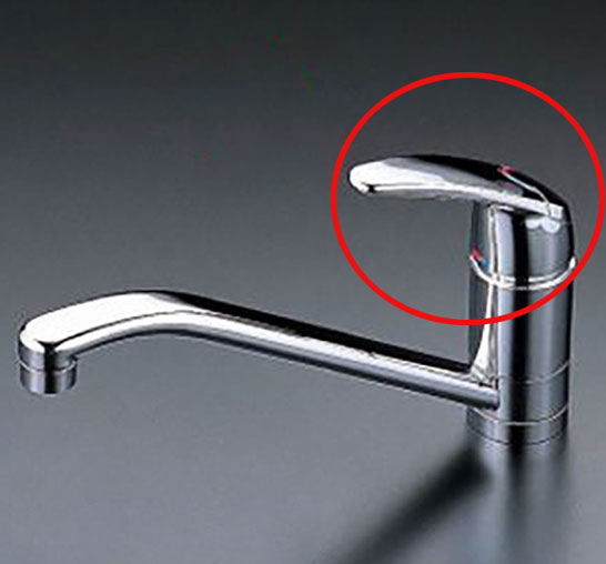 【楽天市場】【KVK】レバーハンドルセット メッキ PZK1S336G キッチン水栓用 ビス・キャップ付 水栓金具 補修部品 定形外郵便送料無料：K＆R住設商店