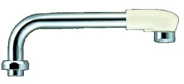 【楽天市場】【KVK】旧MYM 丸パイプ 170mm KPP360BDW（MS6100・MC(S)6110等用）オフホワイト φ17.5（W27山20ネジ用）水栓金具 部材・部品等 送料無料 ...