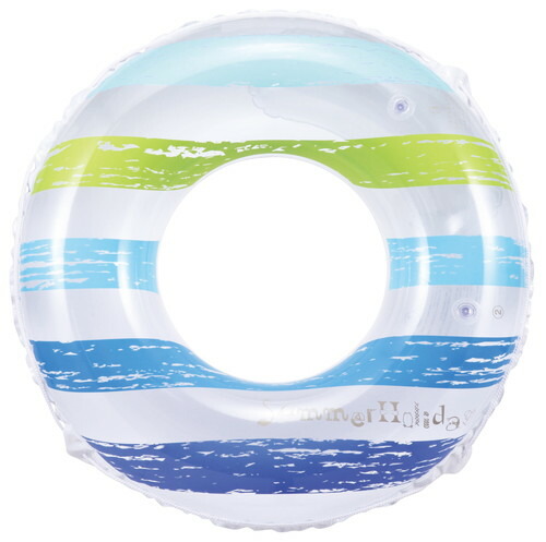 【楽天市場】浮輪90cm ｽﾄﾗｲﾌﾟｻﾏｰ（ｳｷﾜ90cm）(VWH30090)（335023）：クリスタルハート